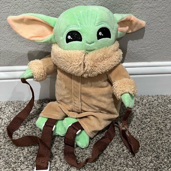 Star Wars | Accessories | Baby Yoda Plush Backpack | Poshmark